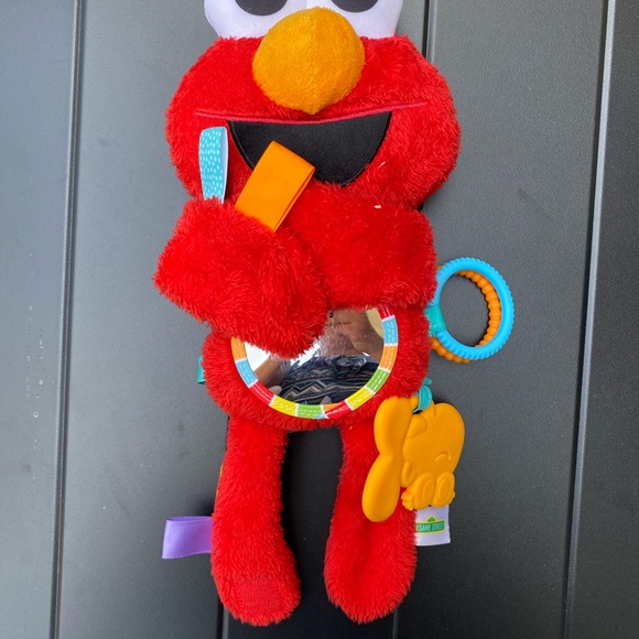 Sesame Street | Toys | Bright Starts Sesame Street Elmo Travel Buddy ...